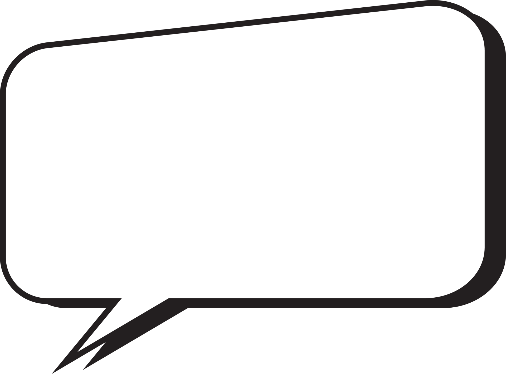 The Balloon Text Cartoon Style 15698982 Png