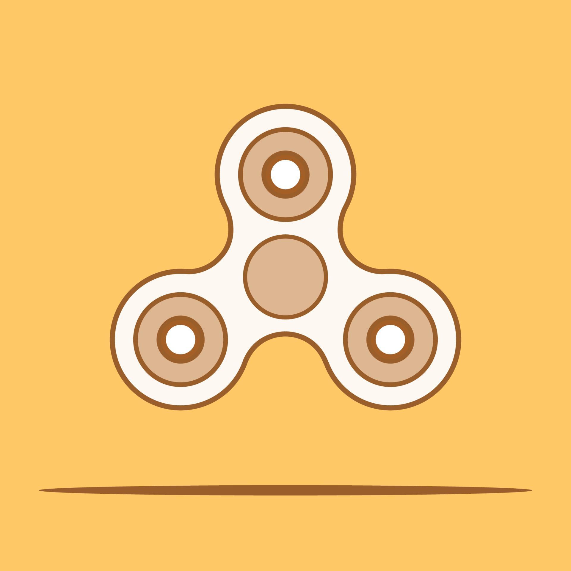 Hand Spinner Fidget. 15708170 Vector Art at Vecteezy