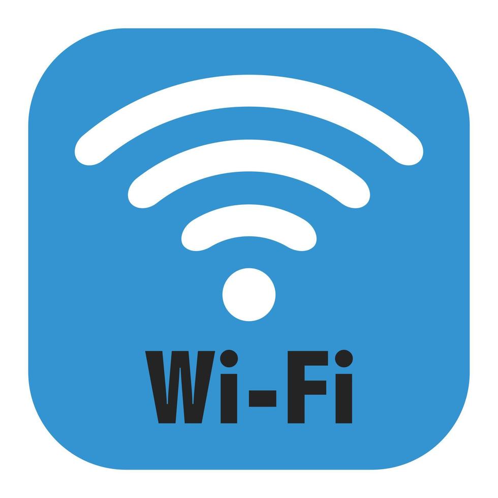 icono de wi-fi de estilo plano. símbolo de red para conexión a Internet. 15709048 Vector en Vecteezy