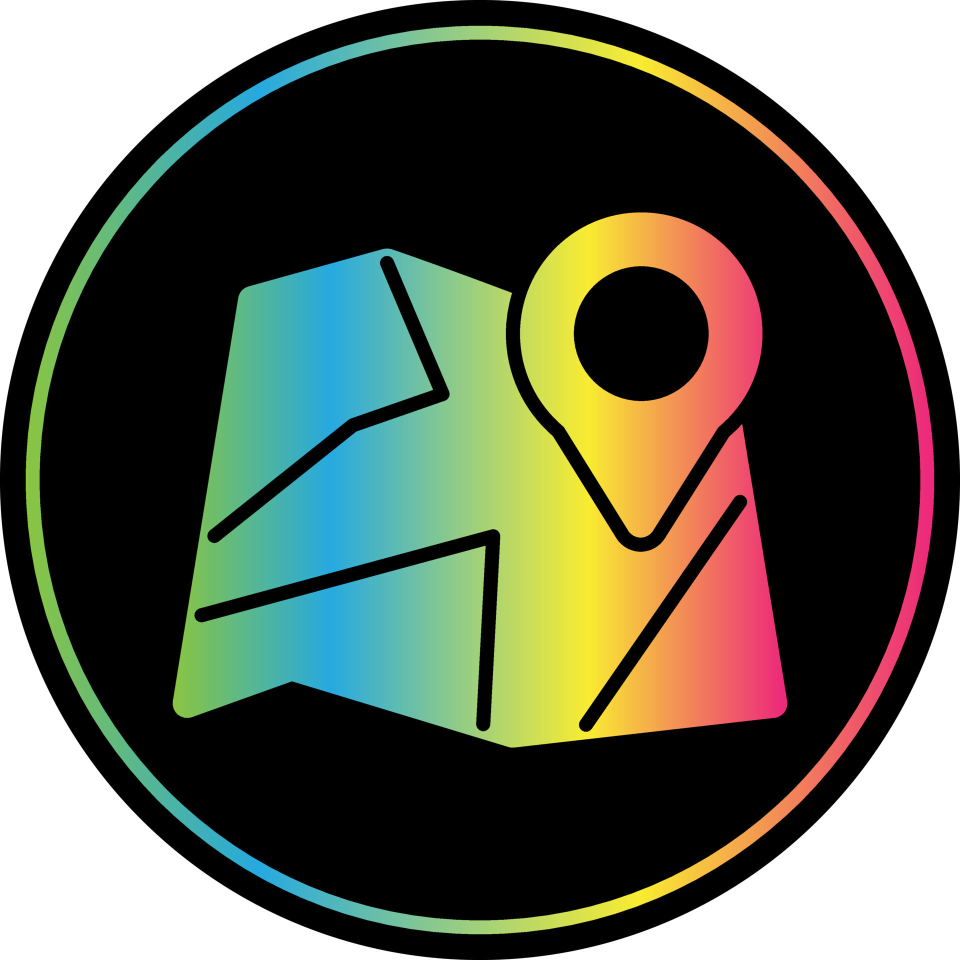 Paper Map Vector Icon Design 15712249 Vector Art at Vecteezy