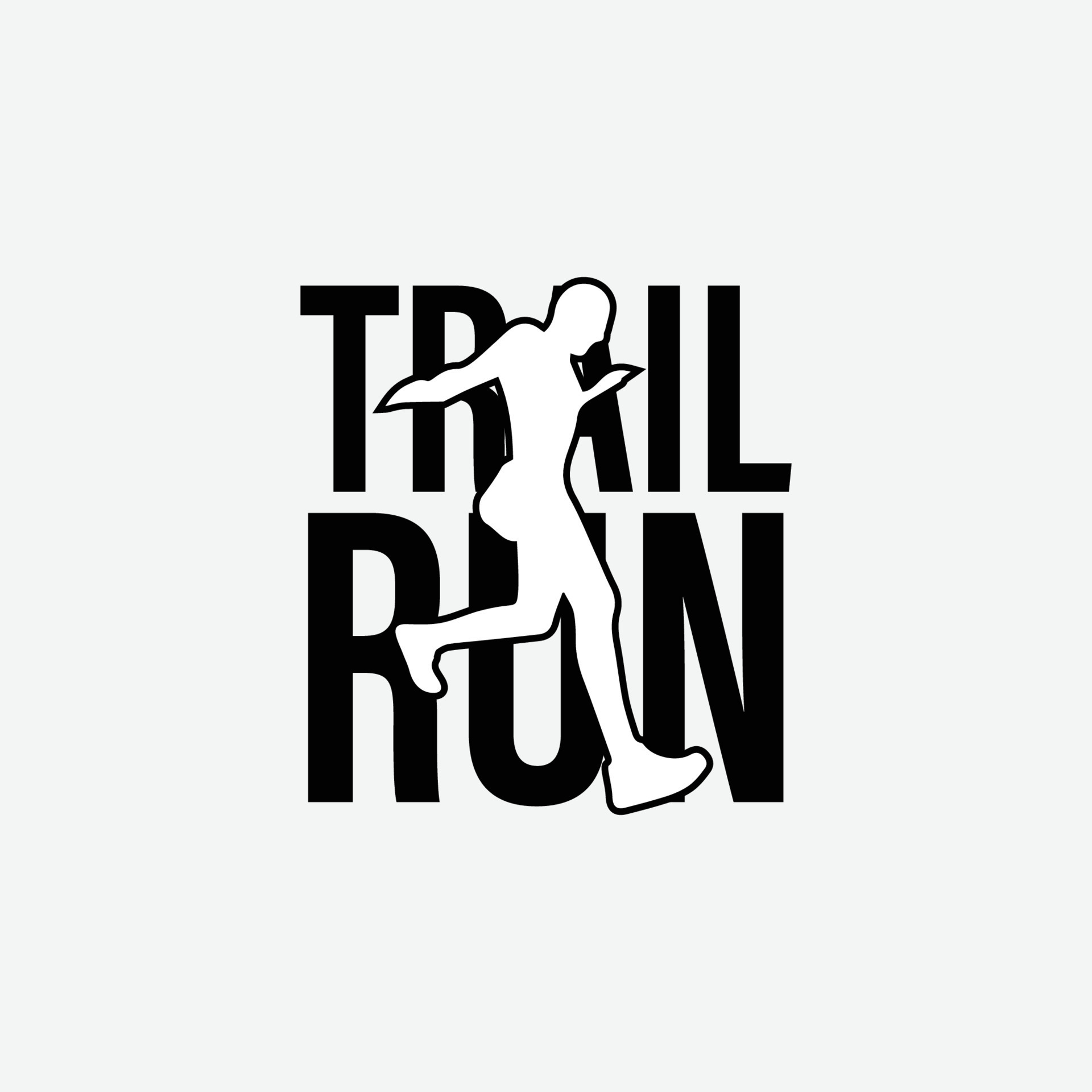 Ultra Trail running logo vector illustration on white background ... Ultra Trail running logo vector illustration on white background ...