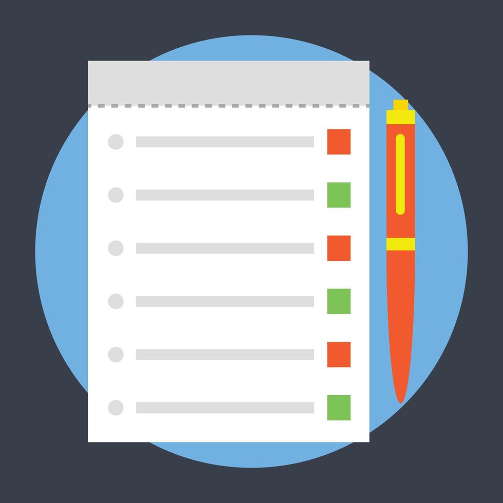 Trendy Order List 15717698 Vector Art at Vecteezy