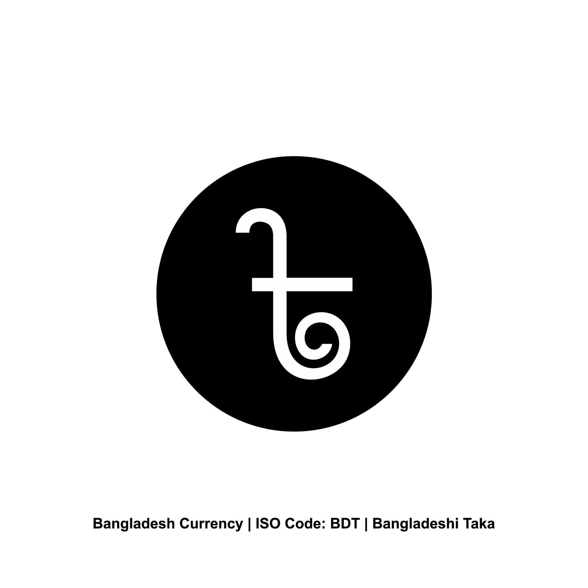 Bangladesh Currency Icon Symbol, Bangladeshi Taka, BDT Sign. Vector Illustration 15719419 Vector ...