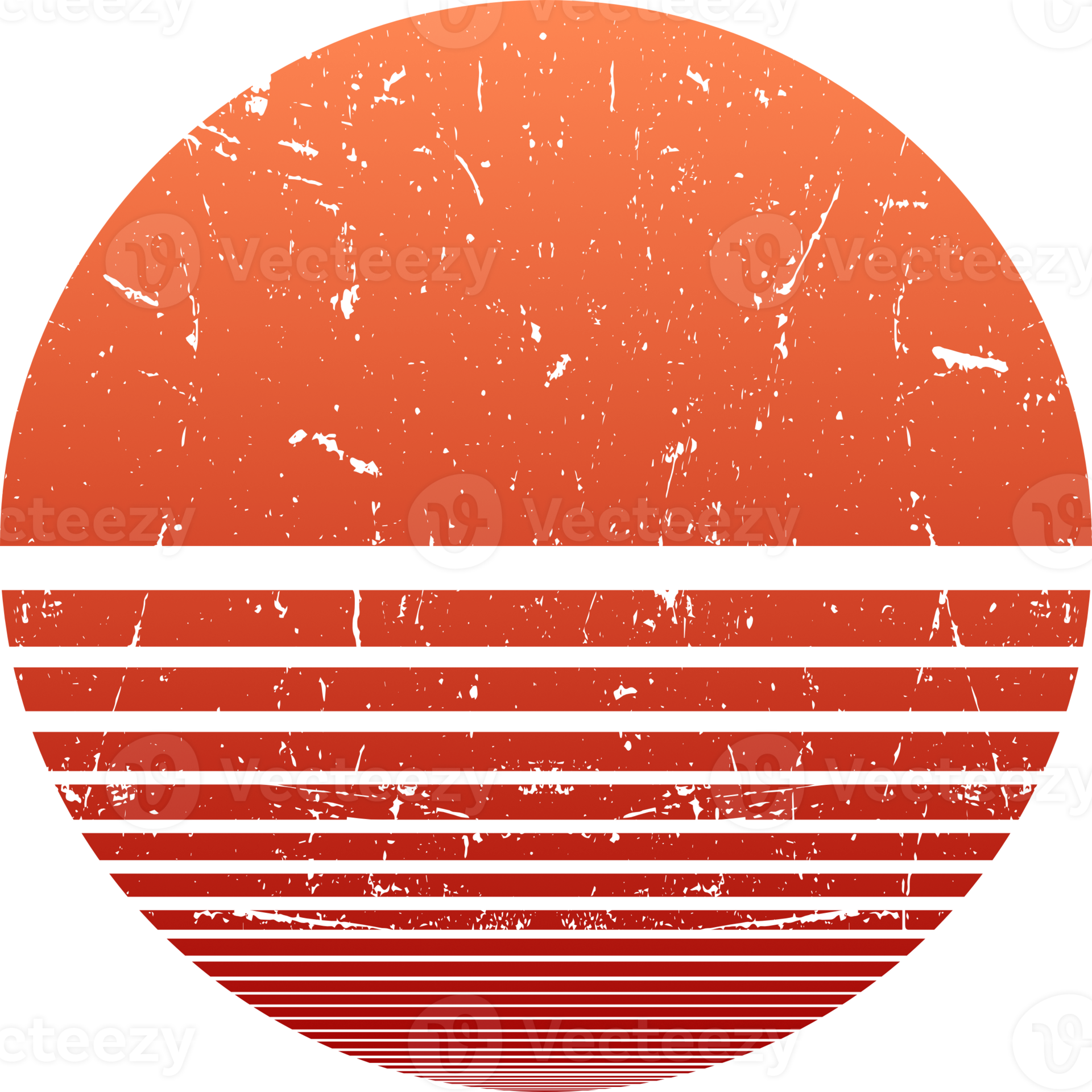 Vintage Retro Sunset 15723866 Png
