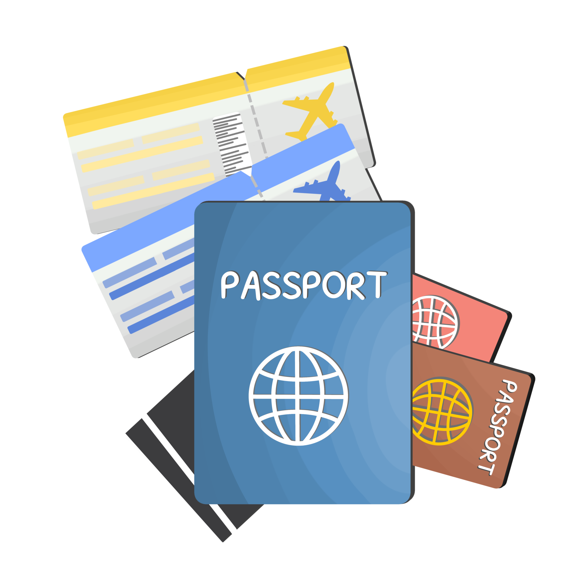 Travel Passport Book Illustration 15723949 Png