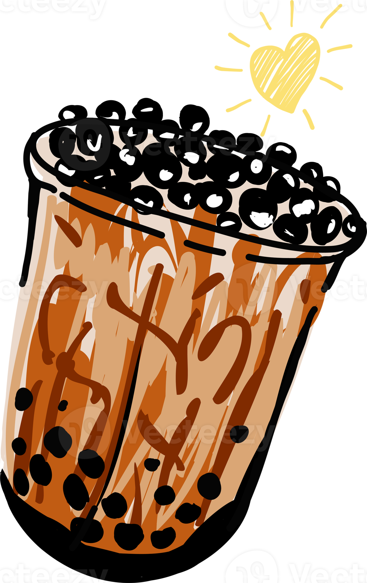 Bubble Milk Tea Pearl Milk Tea Png 15724014 Png