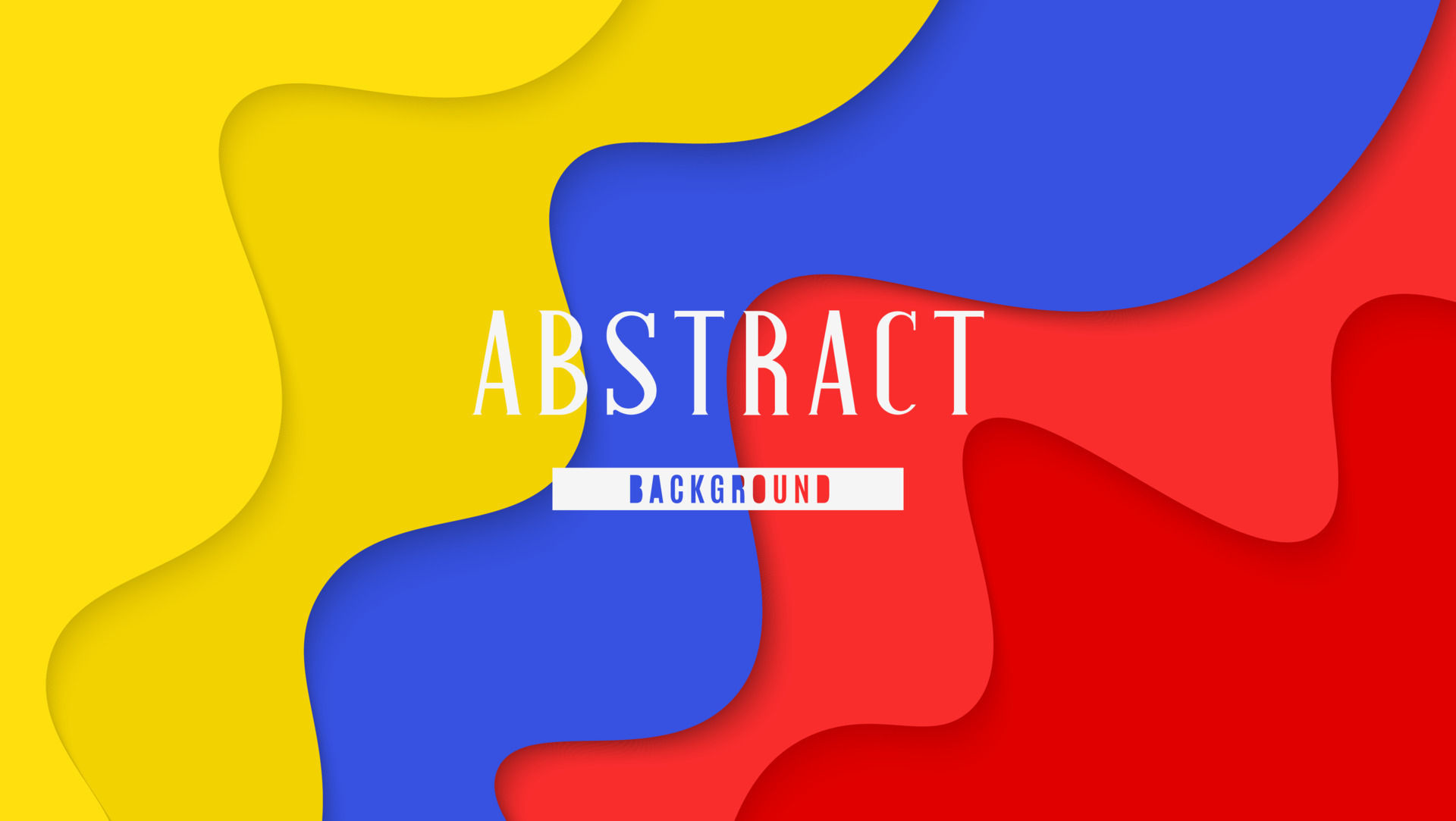 Abstract Colorful Waves Shape Papercut Style Background 15724279 Vector