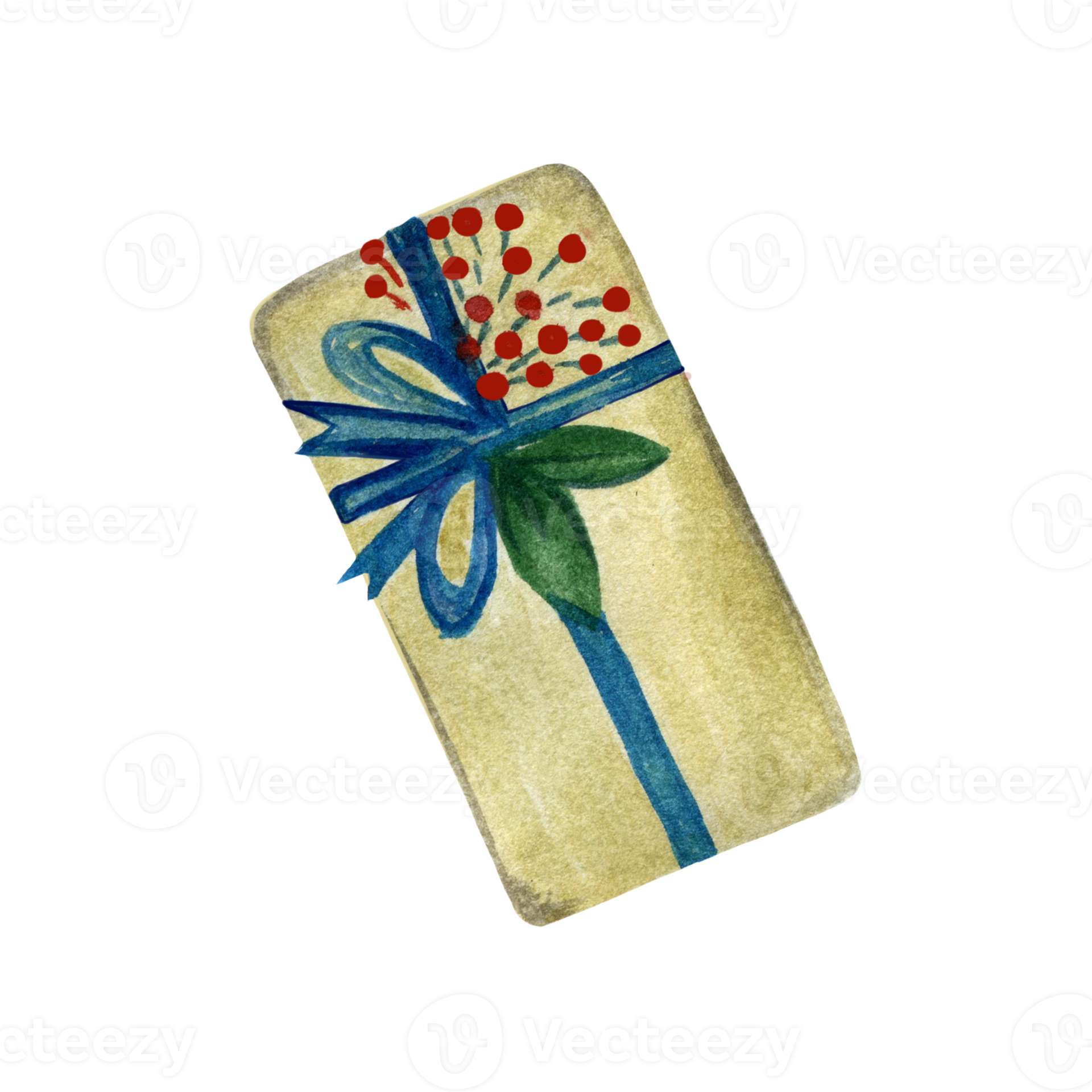 Watercolor Christmas T Box Png 15724476 Png
