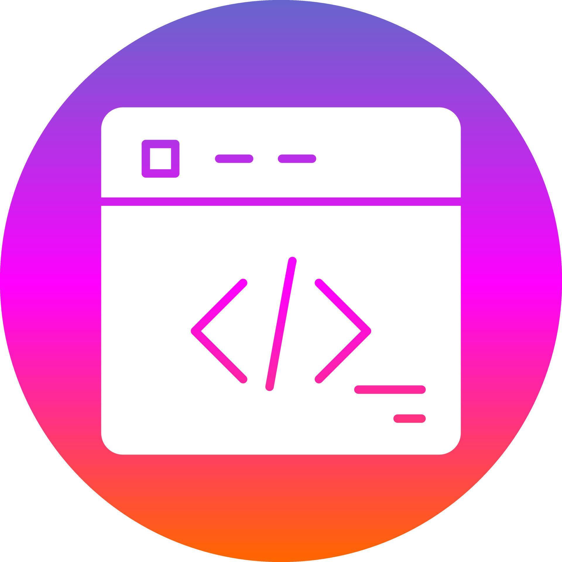 Web Programming Vector Icon Design 15730087 Vector Art At Vecteezy