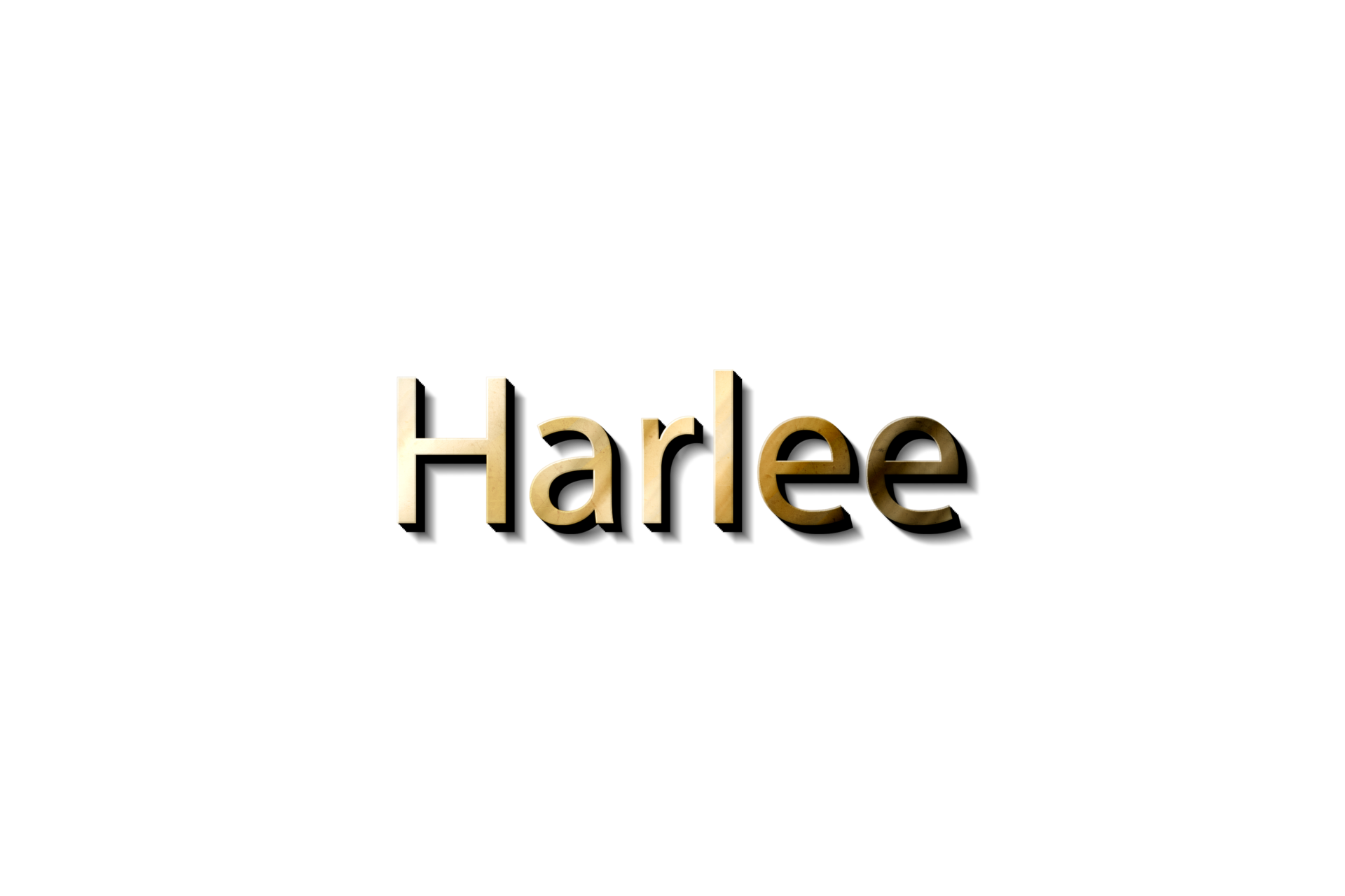 HARLEE 3D NAME 15733224 PNG
