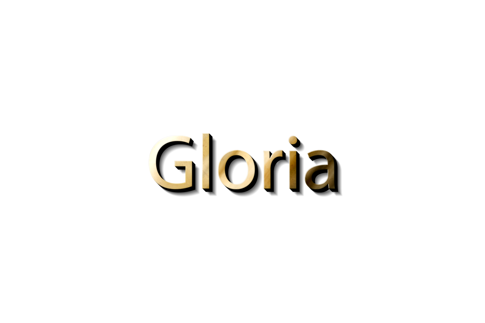 Gloria 3d Name 15733228 Png