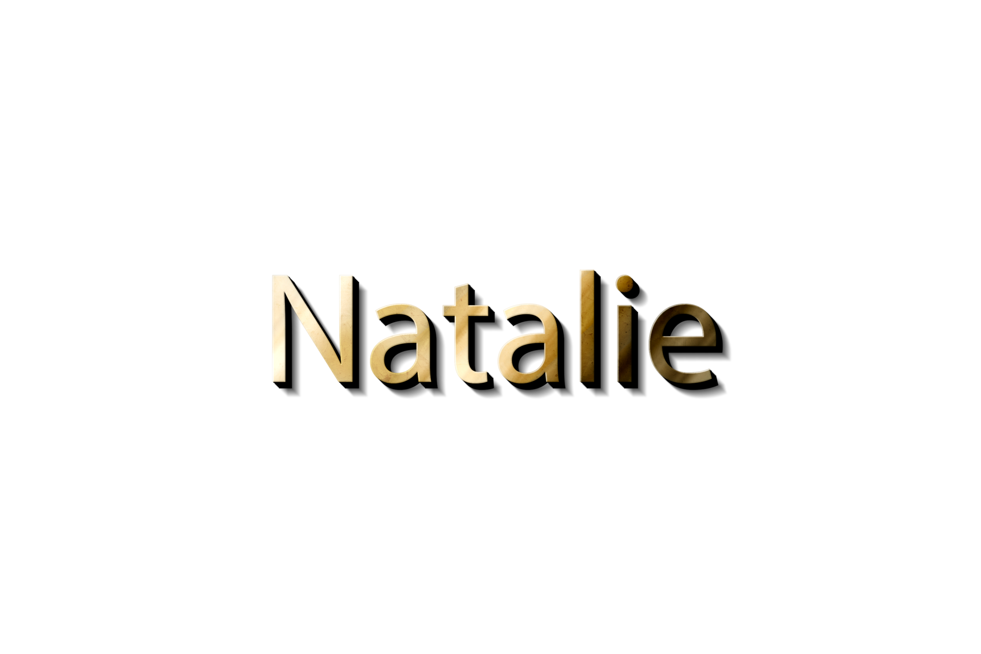 Natalie Name 3d 15733269 Png