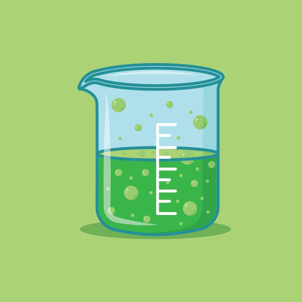 Beaker Glass The Illustration 15734077 Vector Art At Vecteezy
