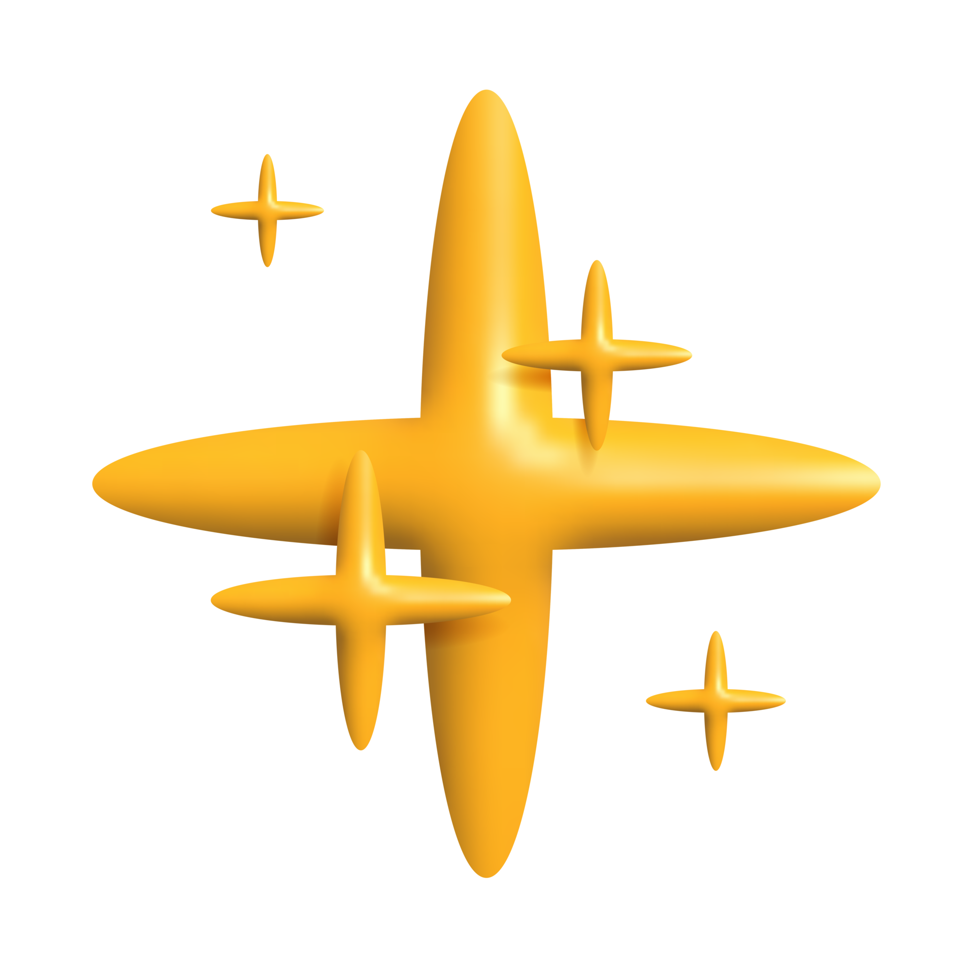 Free 3D yellow stars sparkle firework, Decoration twinkle, shiny flash. Glowing light effect ...