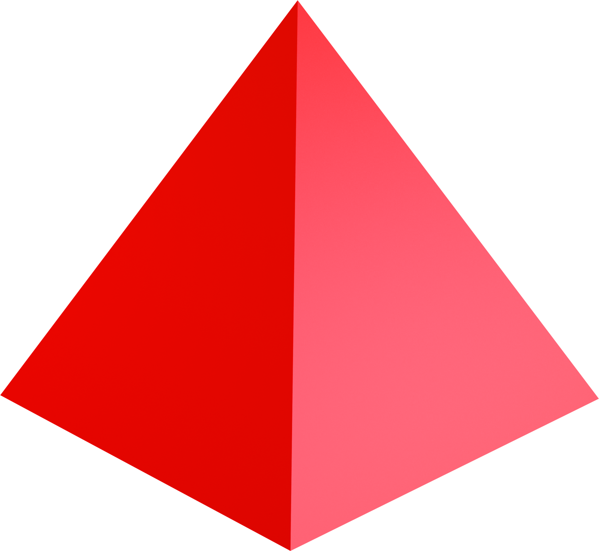 3D Render of a Red Pyramid Geometric Shape 15738502 PNG 3D Render of a Red Pyramid Geometric Shape 15738502 PNG