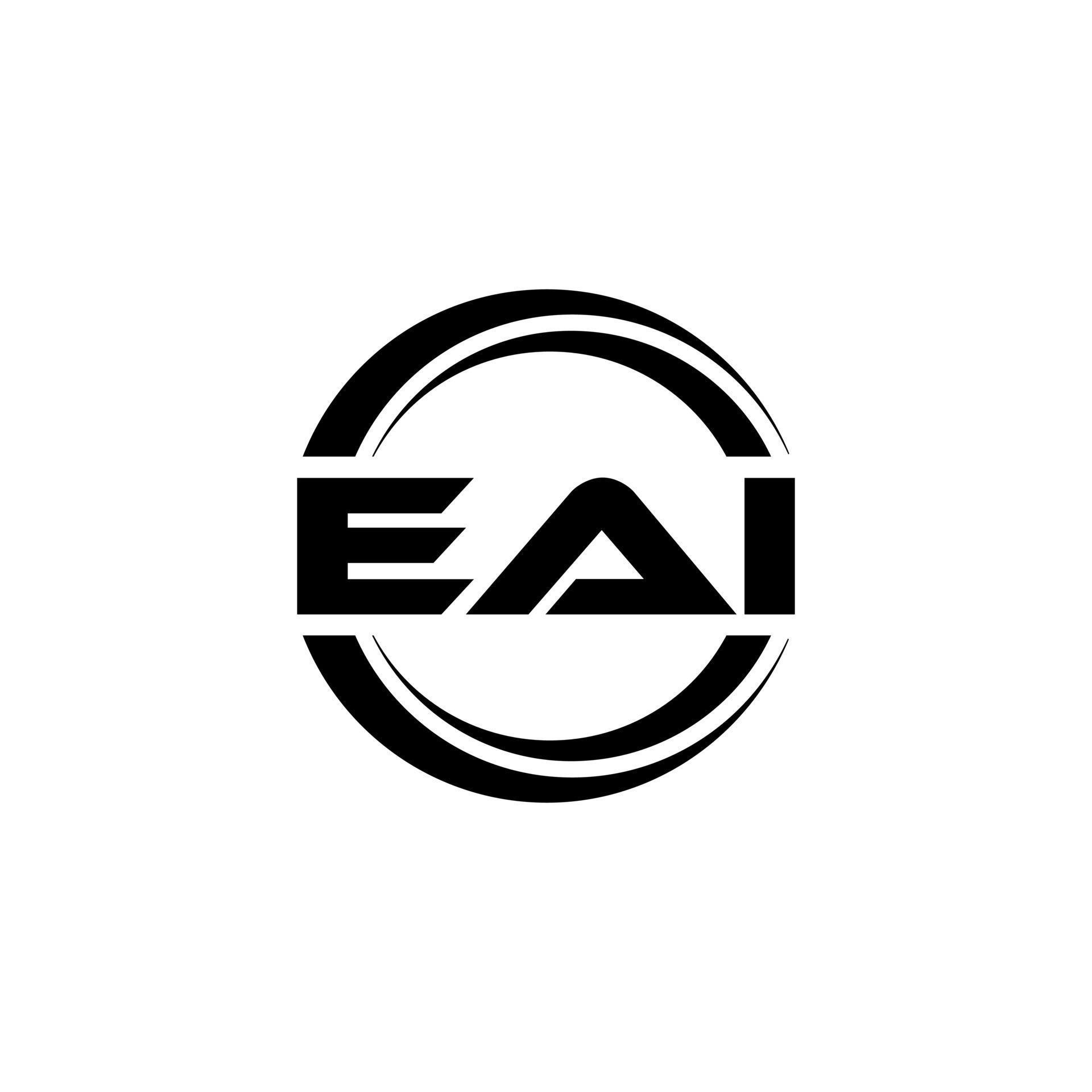 EAI letter logo design in illustration. Vector logo, calligraphy designs for logo, Poster ...