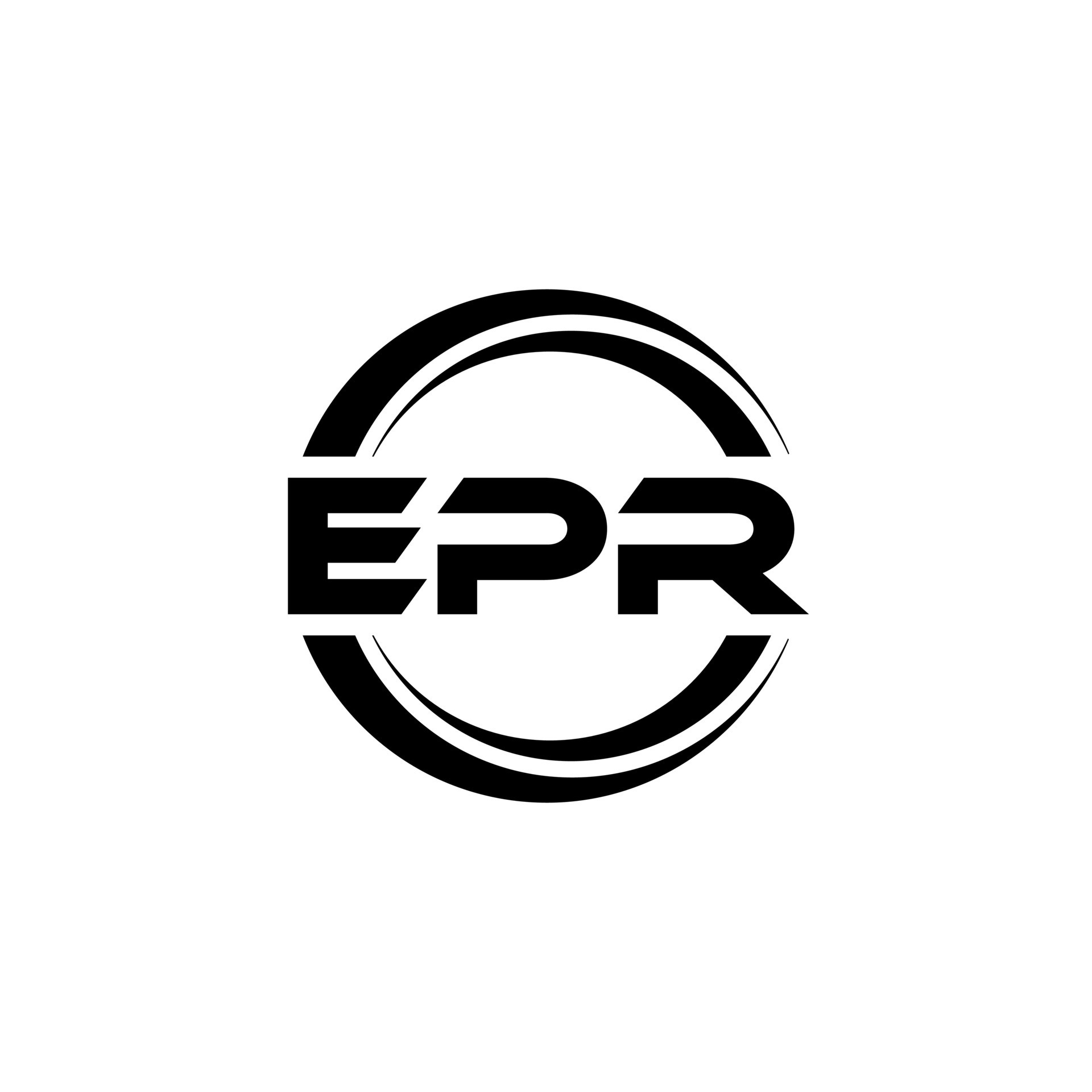 Epr Letter Logo Design In Illustration Vector Logo Calligraphy