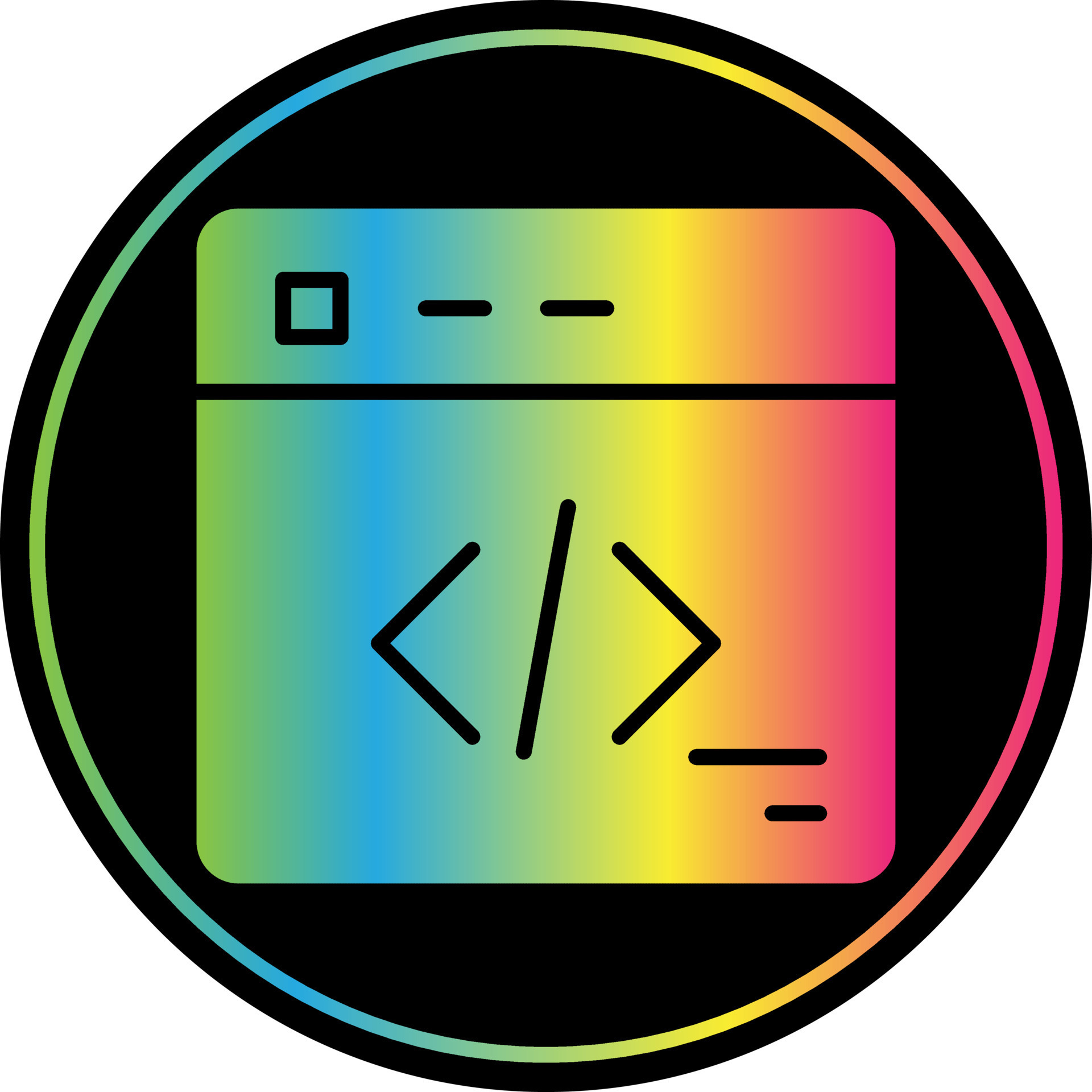 Web Programming Vector Icon Design 15745786 Vector Art At Vecteezy