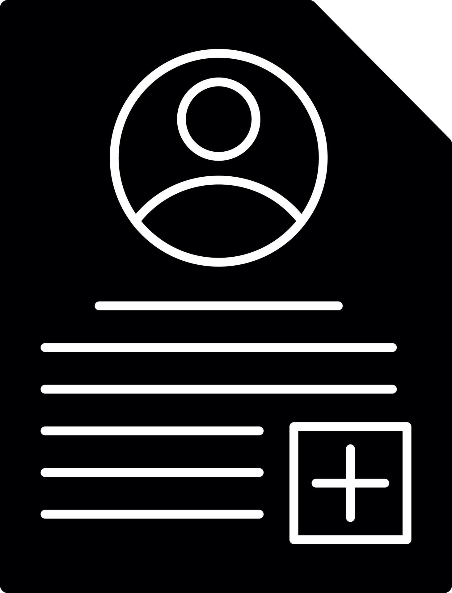 Patient Profile Vector Icon Design 15749298 Vector Art At Vecteezy