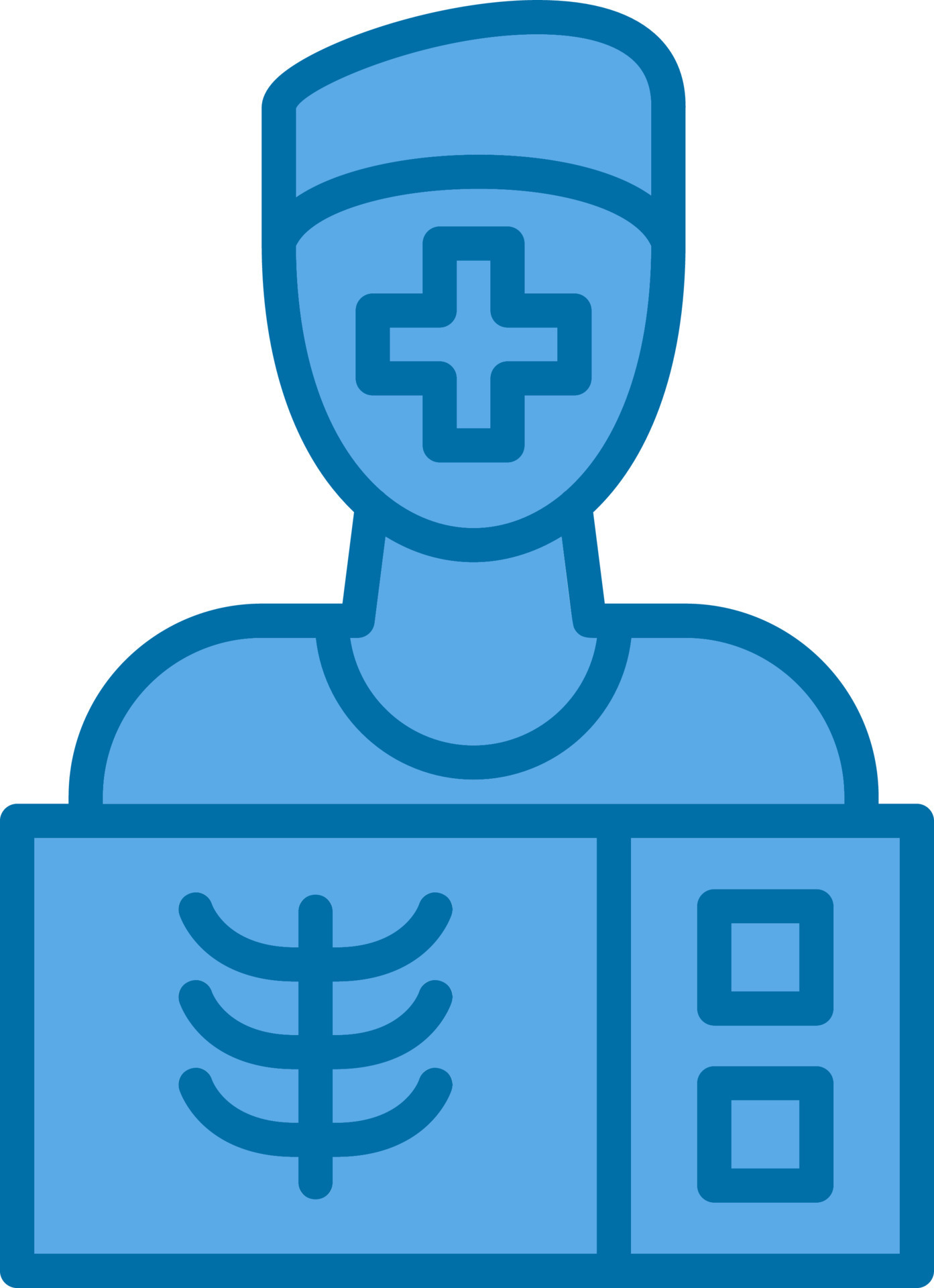 Man X Ray Vector Icon Design 15750137 Vector Art At Vecteezy