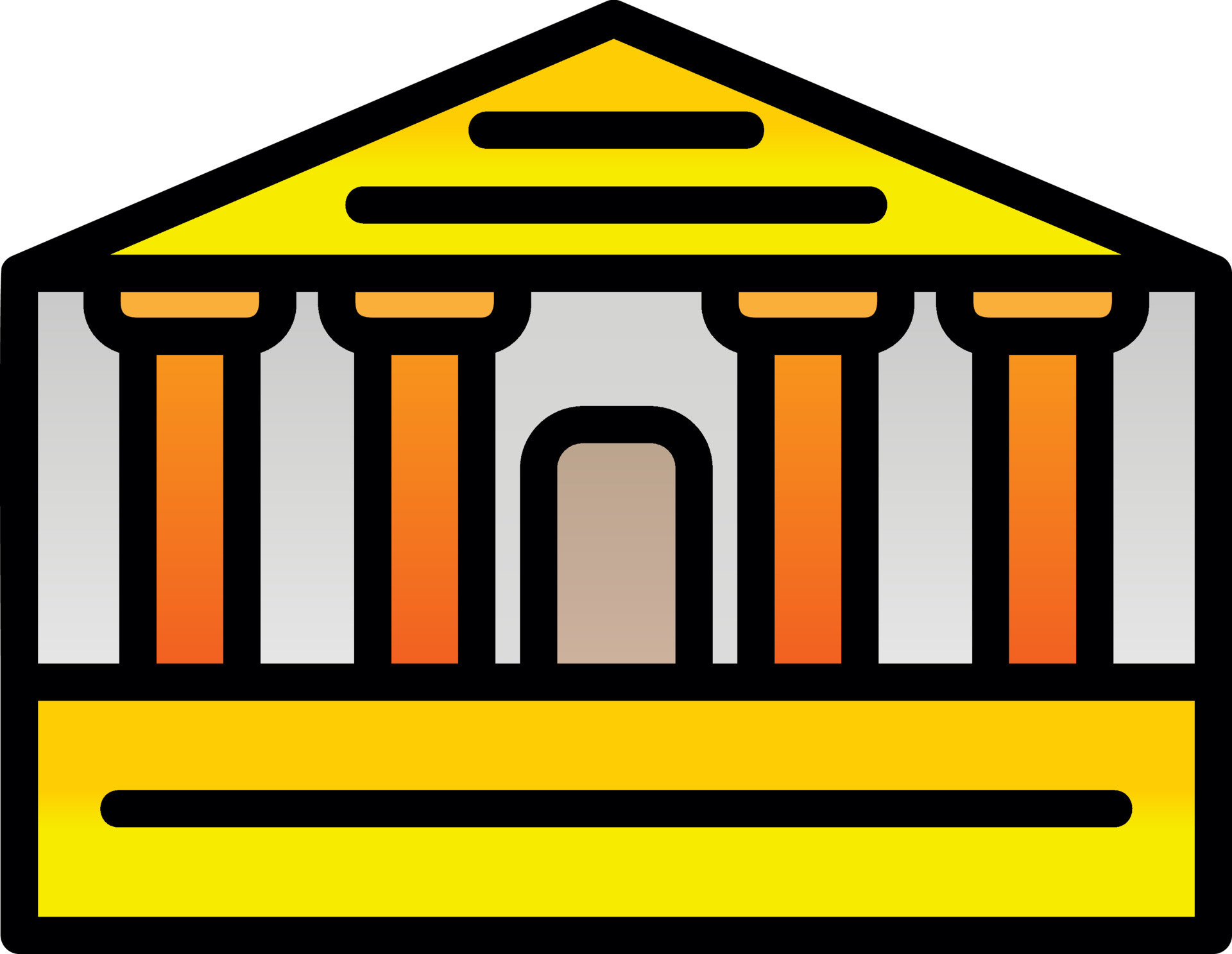 Parthenon Vector Icon Design 15753414 Vector Art at Vecteezy