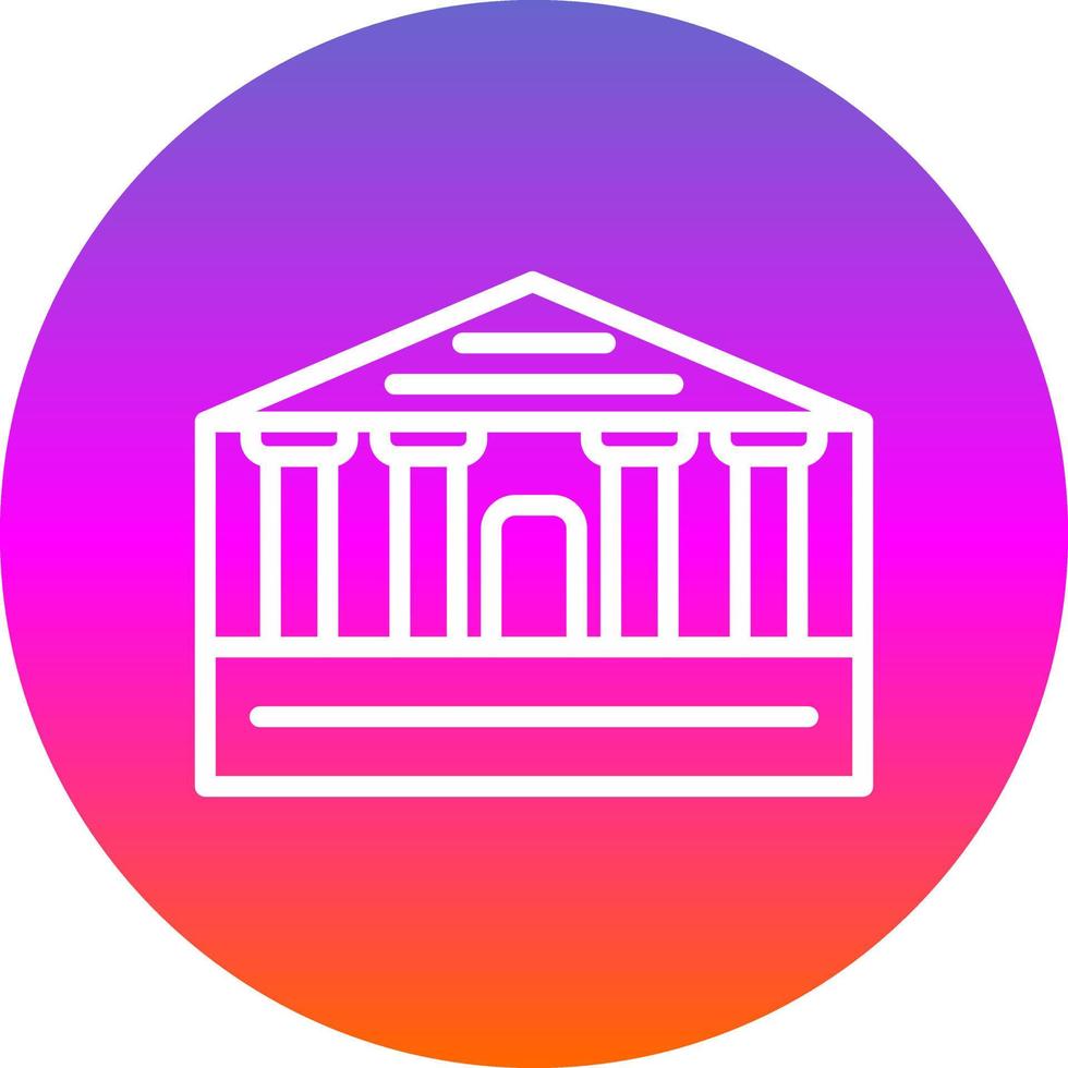 Parthenon Vector Icon Design 15753925 Vector Art at Vecteezy
