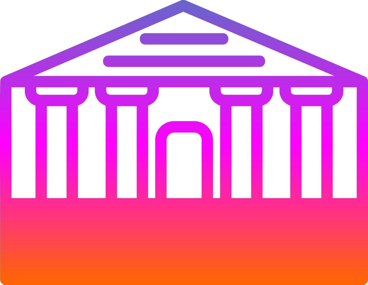 Parthenon Vector Icon Design 15754178 Vector Art at Vecteezy