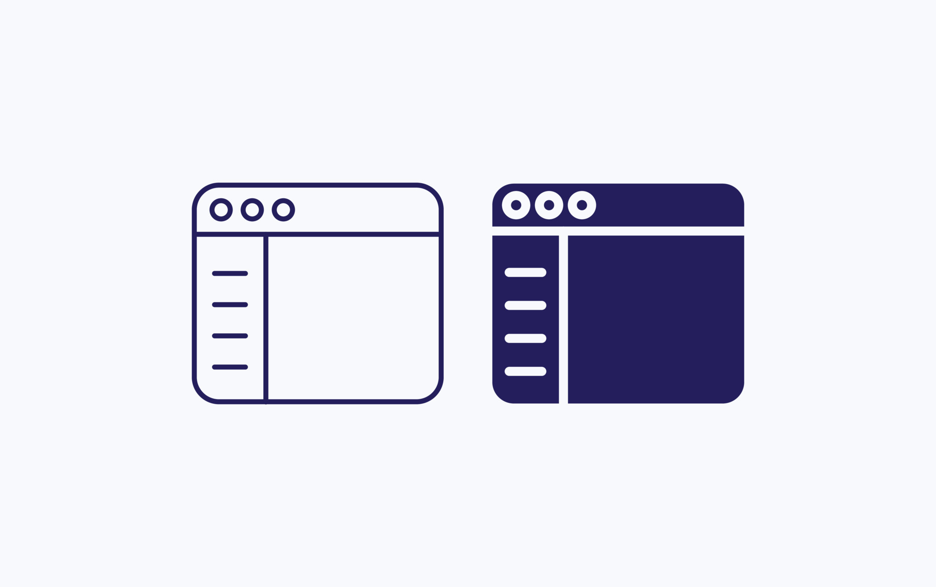 Web Browser Vector Illustration Icon 15756236 Vector Art At Vecteezy