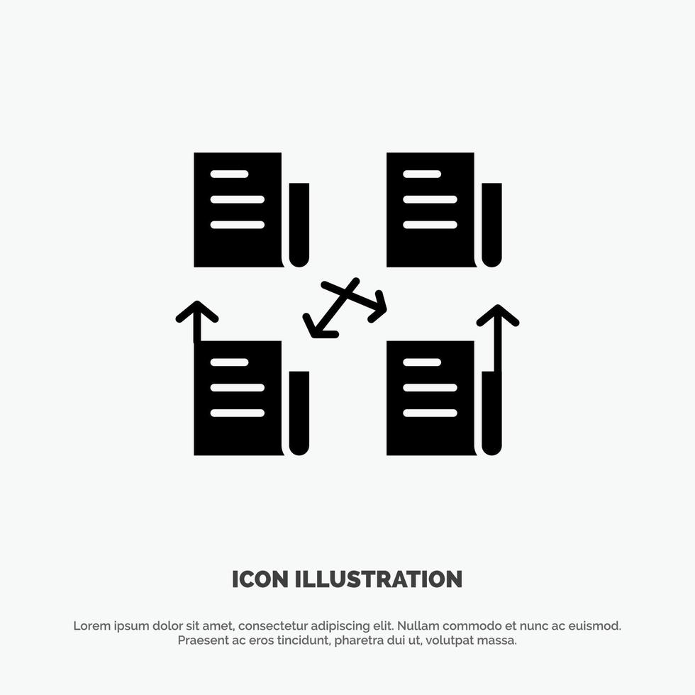 Exchange File Folder Data Privacy solid Glyph Icon vector 15765192 ... Exchange File Folder Data Privacy solid Glyph Icon vector 15765192 ...