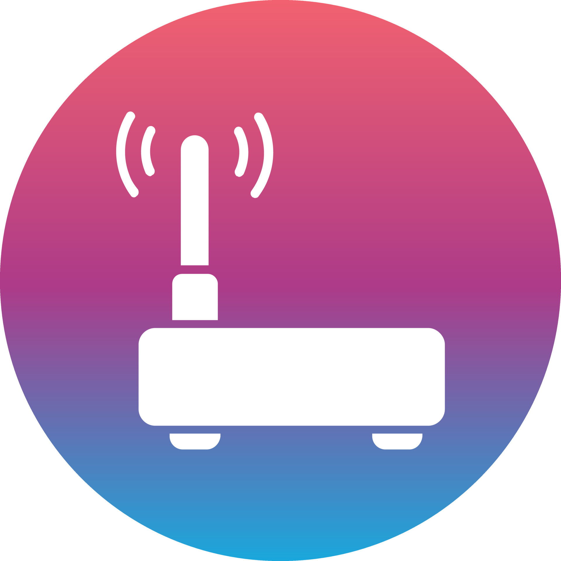 Wireless Router Vector Icon 15768982 Vector Art At Vecteezy