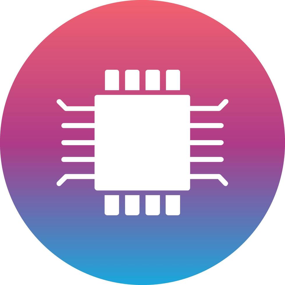 Microchip Vector Icon 15769178 Vector Art At Vecteezy