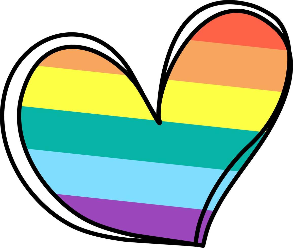 LGBTQ Love Heart Eternity Equality Pride 15778513 Vector Art at Vecteezy