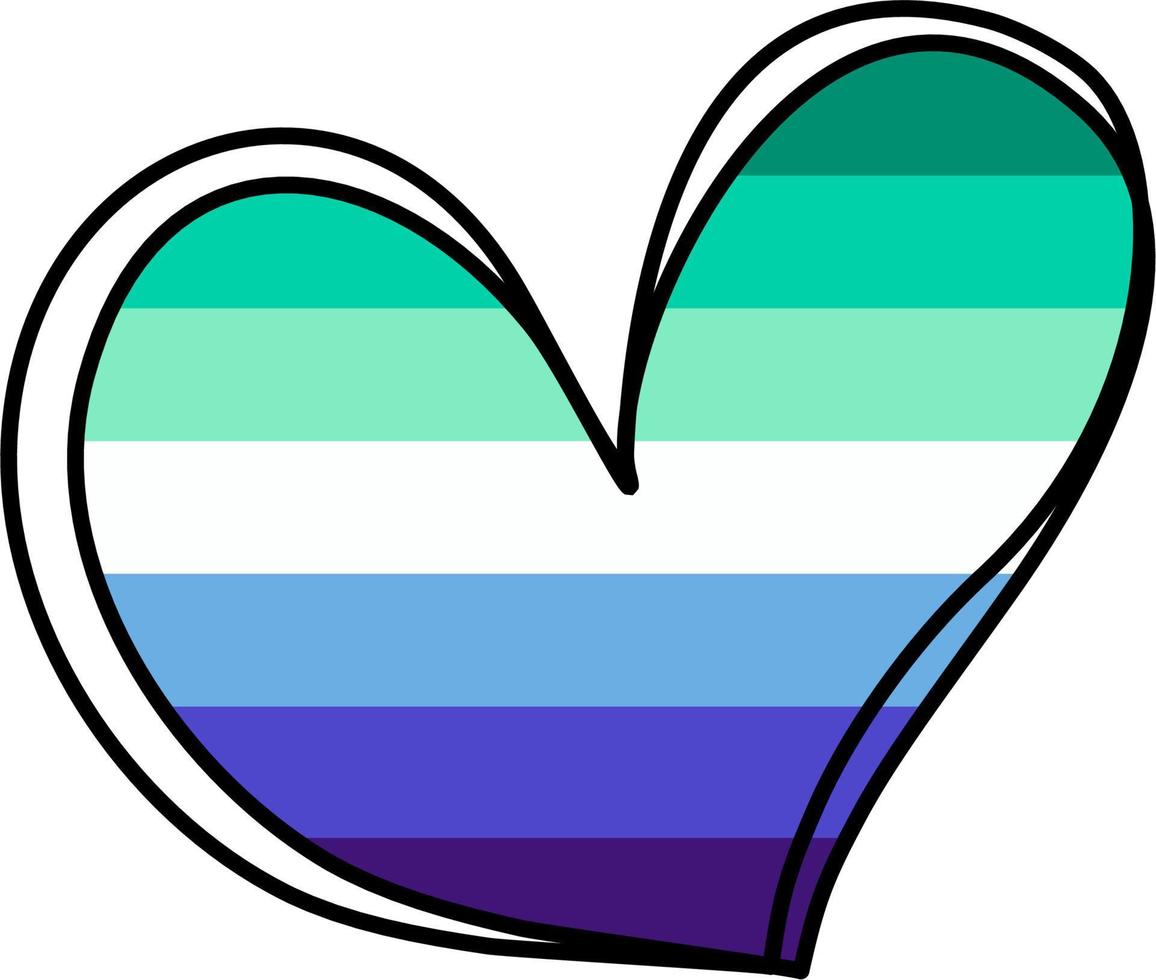 LGBTQ Love Heart Eternity Equality Pride 15778520 Vector Art at Vecteezy
