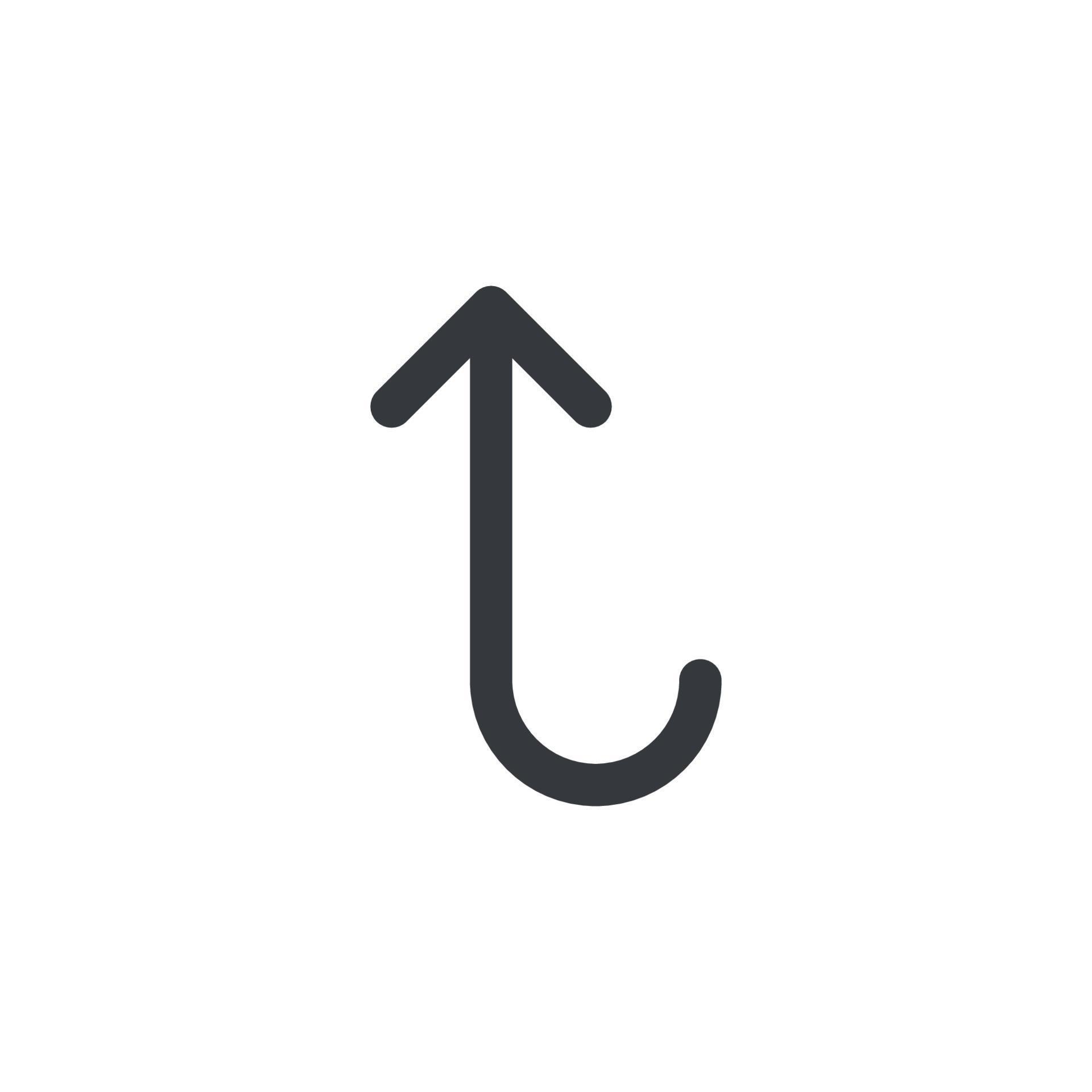 Up Key Icon Vector Up Arrow Icon Vector Isolated On White Background