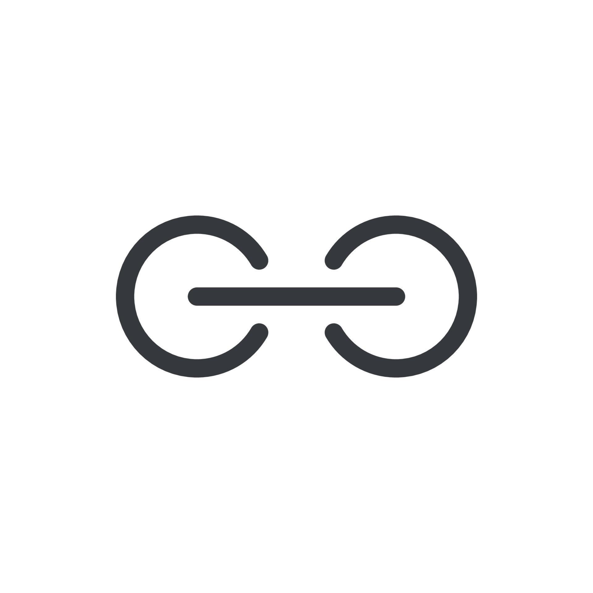 Url link icon vector. Hyperlink chain website icon vector isolated on ...