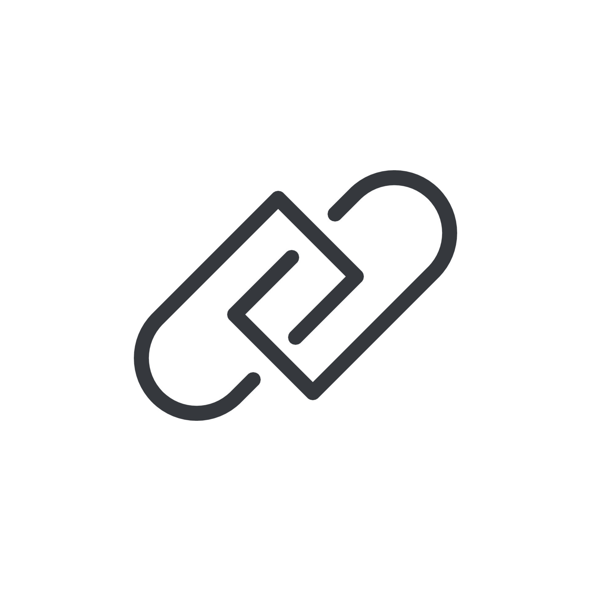 Url link icon vector. Hyperlink chain website icon vector isolated on ...