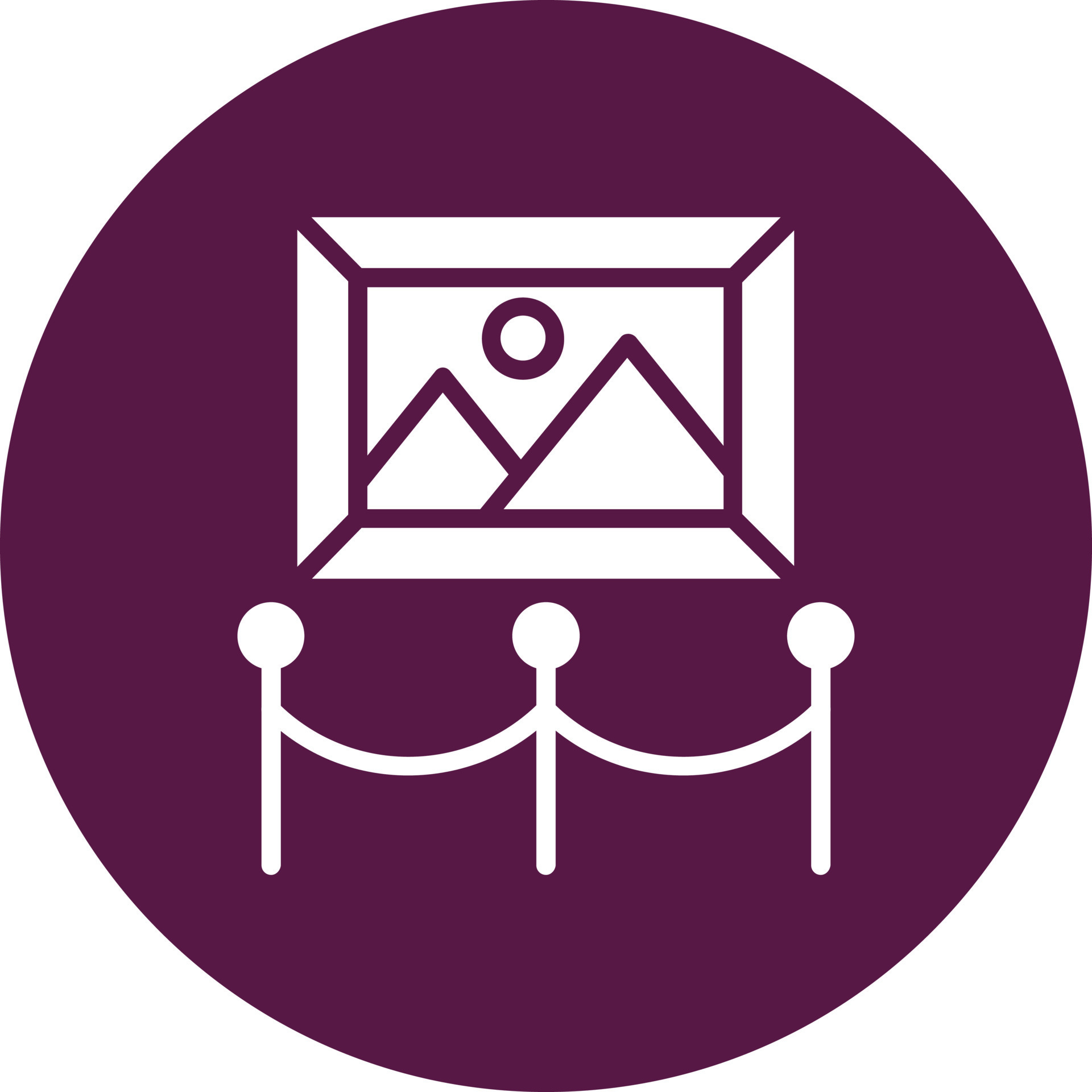 Art Gallery Vector Icon 15780146 Vector Art at Vecteezy