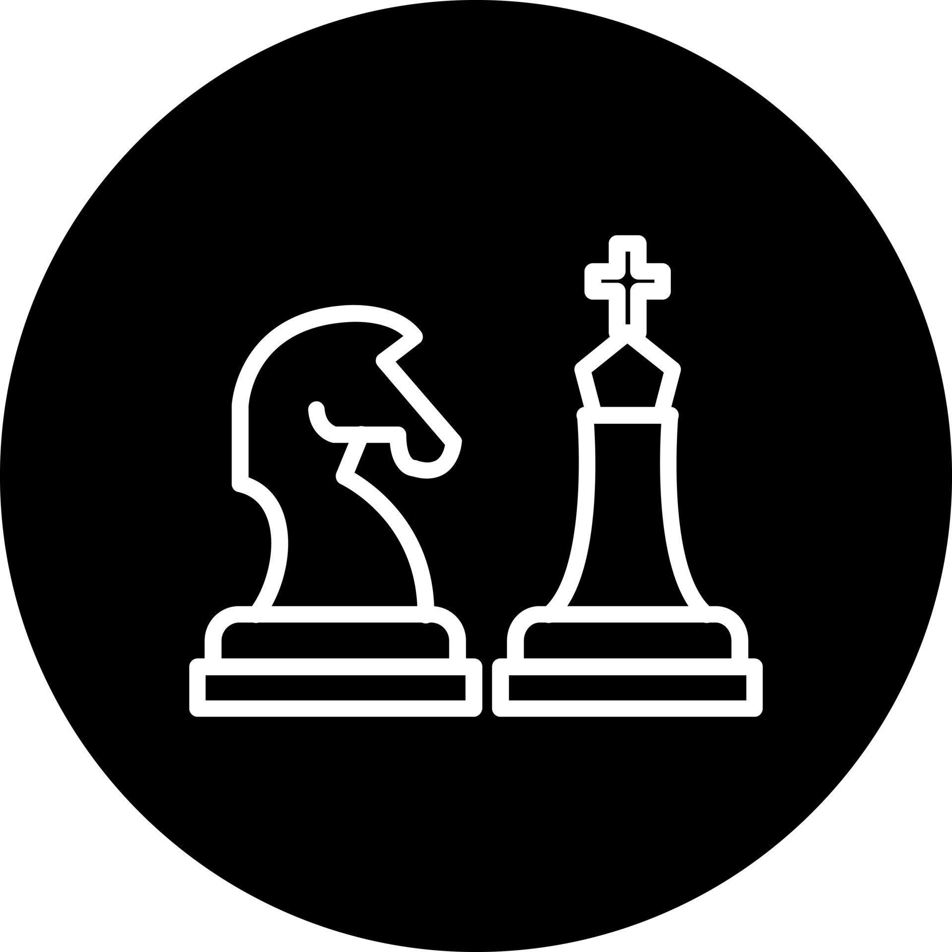 Chess Vector Icon 15780596 Vector Art at Vecteezy