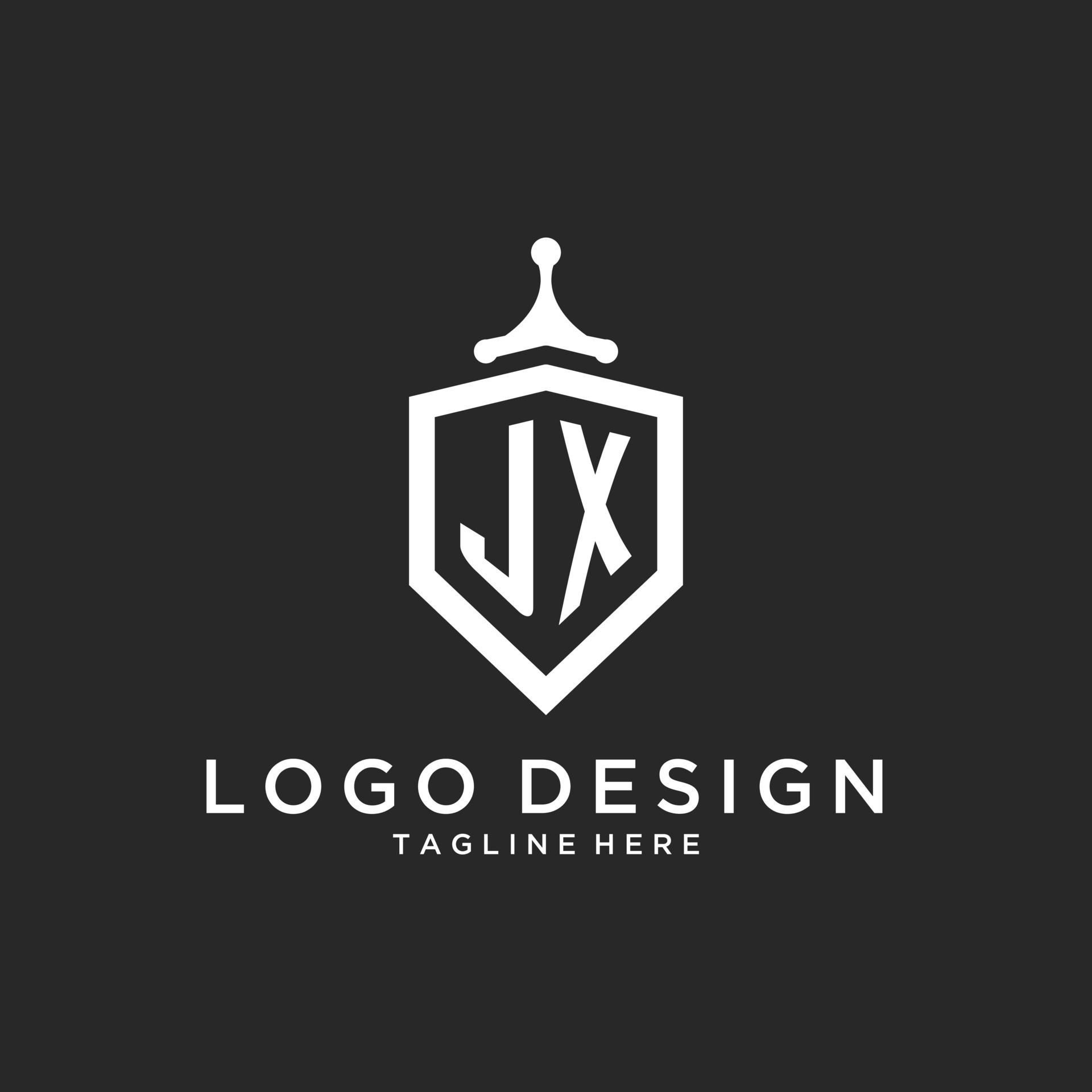 JX monogram logo initial with shield guard shape design 15784912 Vector ... JX monogram logo initial with shield guard shape design 15784912 Vector ...