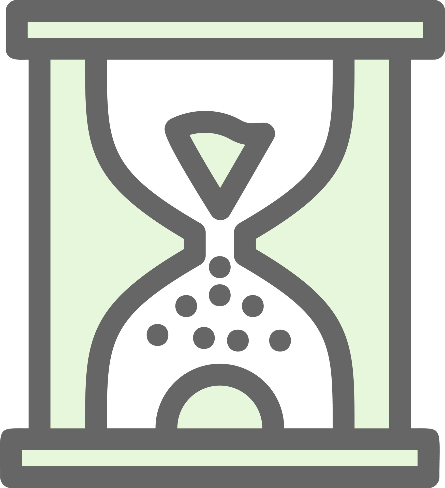 Hourglass Vector Icon Design 15787035 Vector Art At Vecteezy