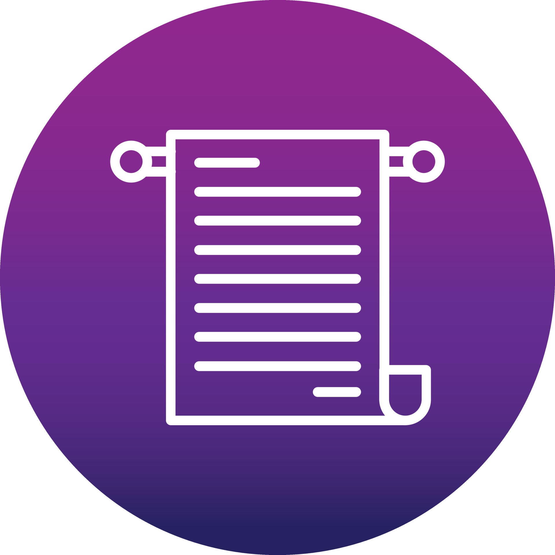 Scroll Vector Icon 15791784 Vector Art at Vecteezy