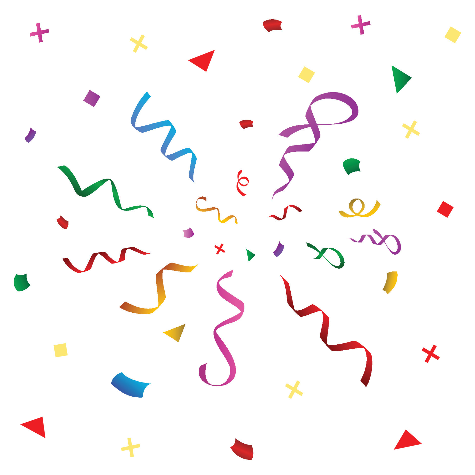 Colorful confetti premium vector illustration 15791849 Vector Art at ...