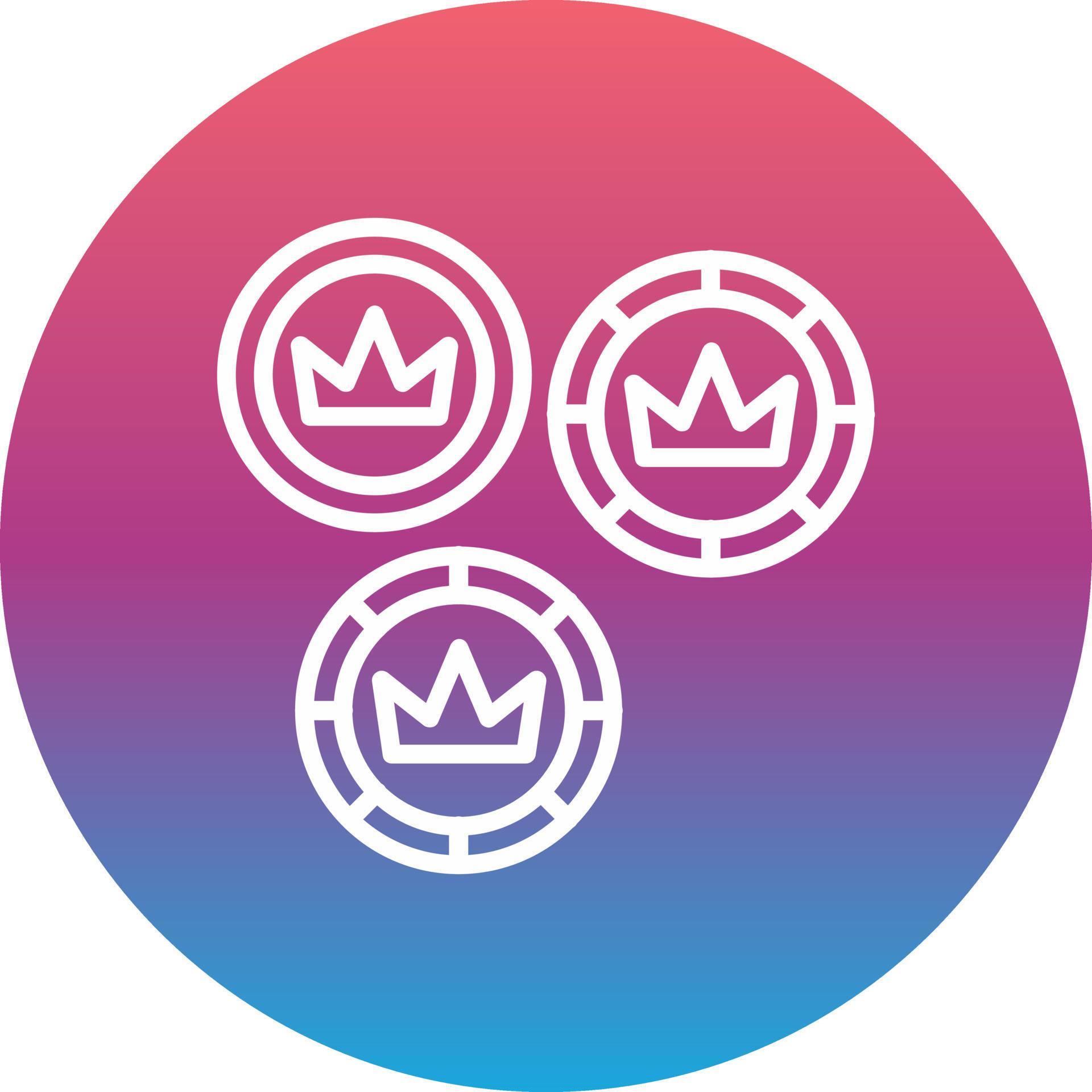 Tokens Vector Icon 15792354 Vector Art at Vecteezy