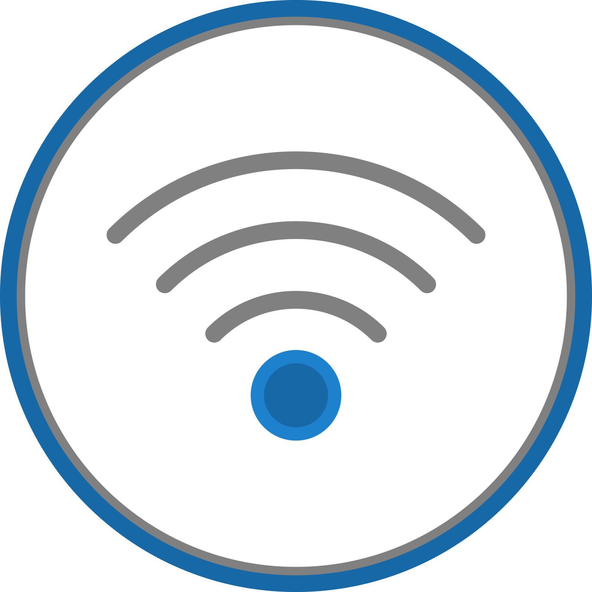 Wifi Connection Vector Icon Design 15793509 Vector Art At Vecteezy