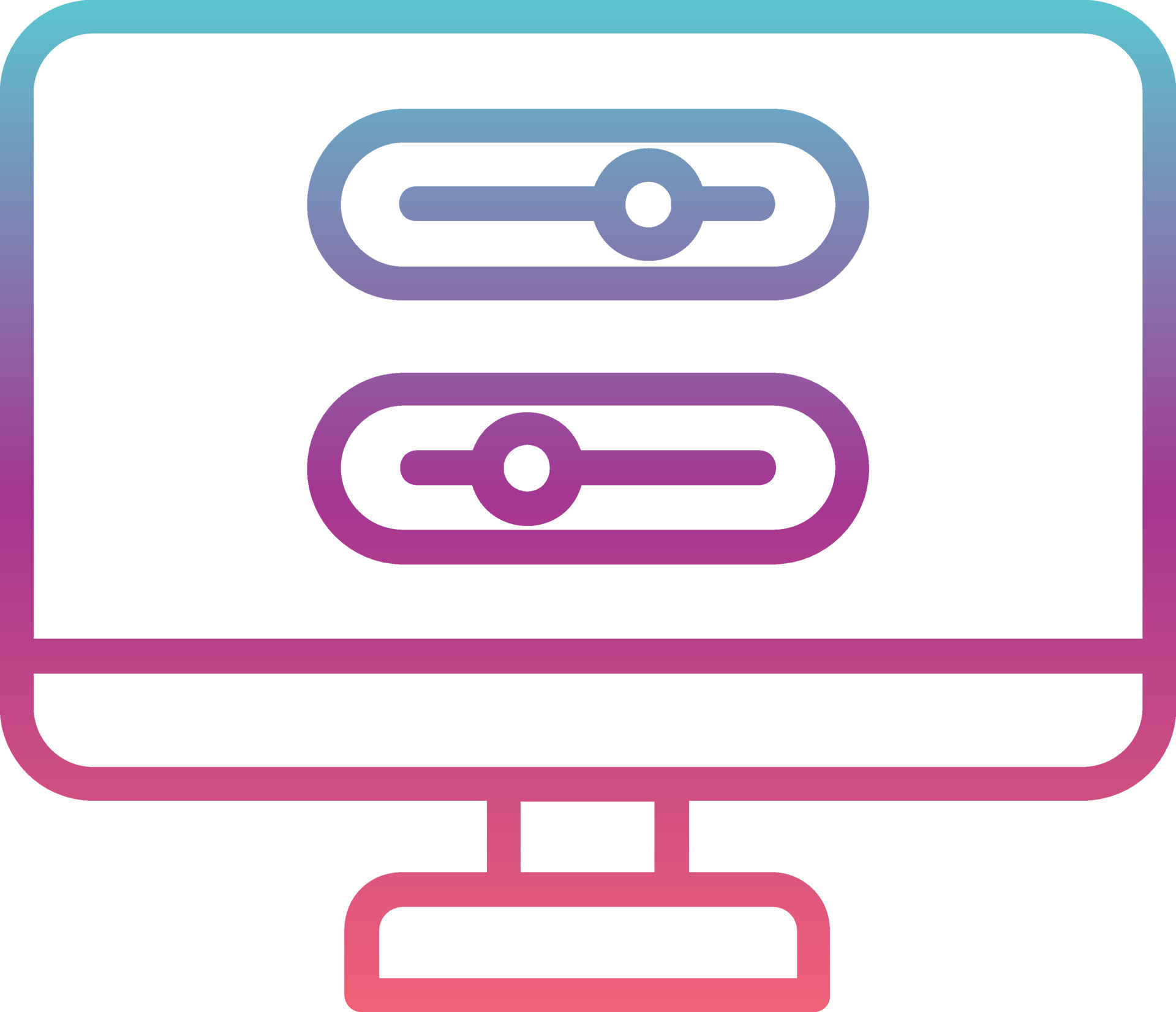 Toggle Button Vector Icon 15797172 Vector Art at Vecteezy