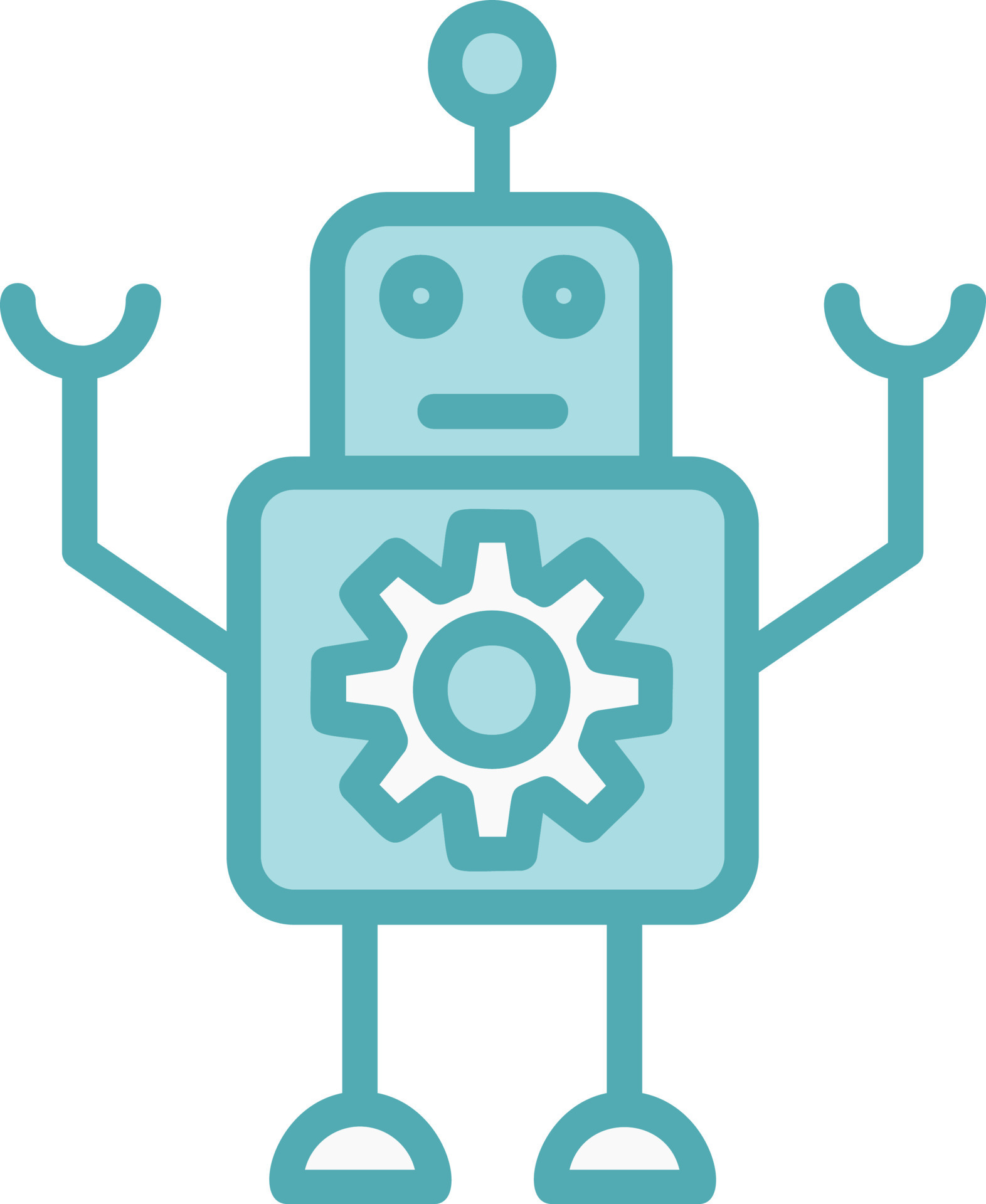 Robot Vector Icon 15797482 Vector Art at Vecteezy