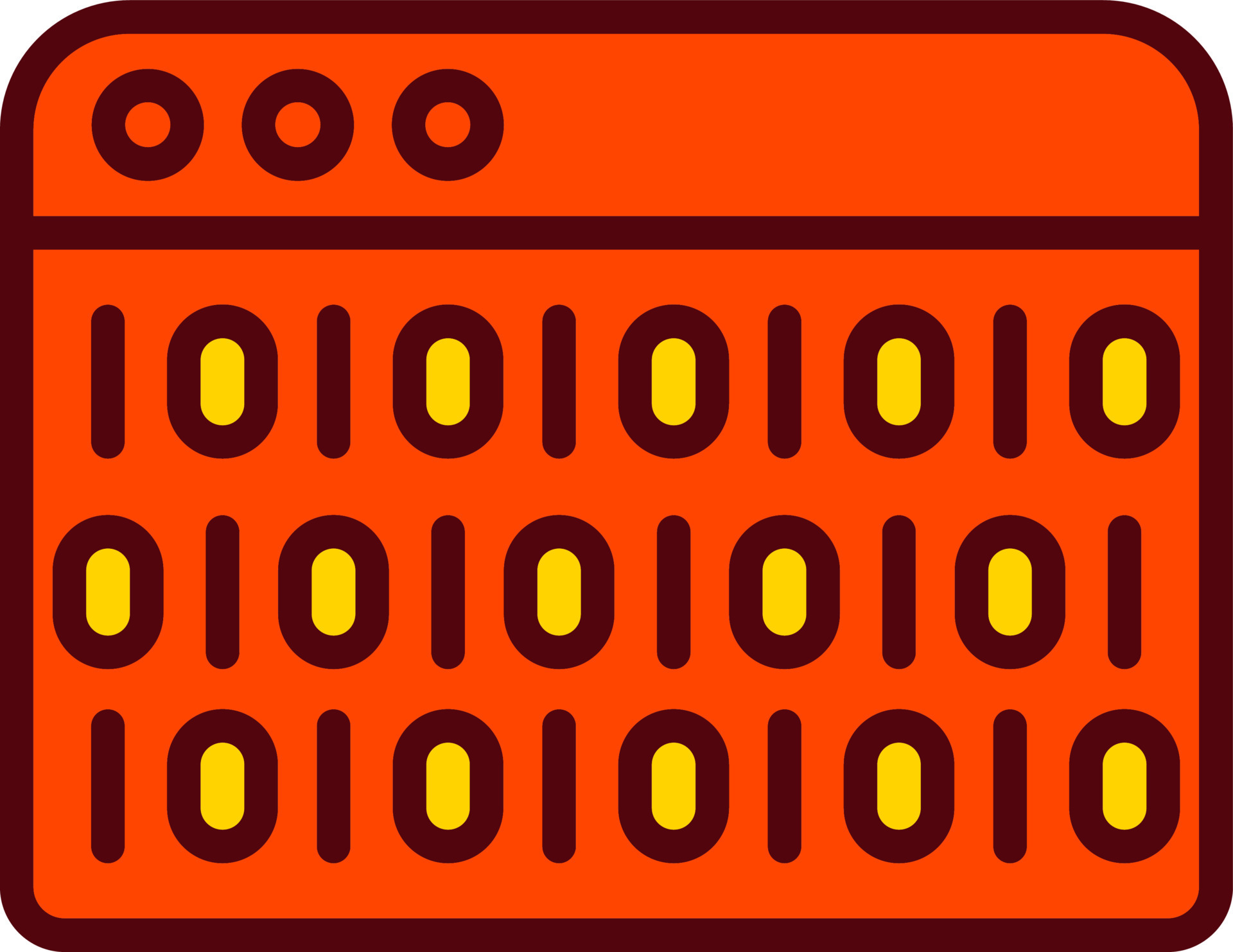 Binary Code Vector Icon 15798928 Vector Art at Vecteezy Binary Code Vector Icon 15798928 Vector Art at Vecteezy