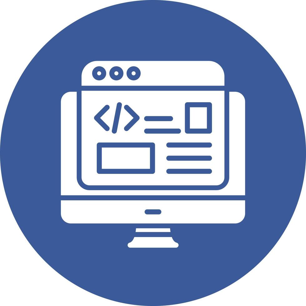 Back End Developer Vector Icon 15799265 Vector Art At Vecteezy