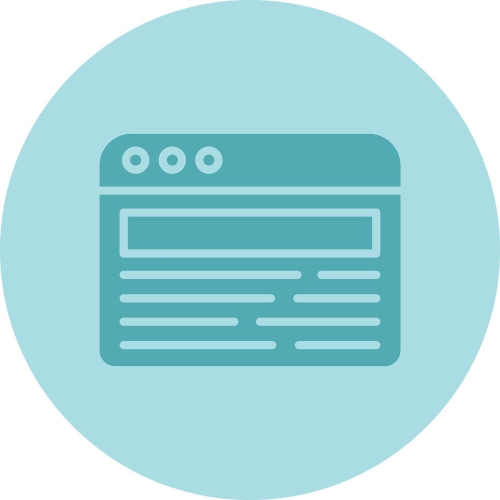 Web Browser Vector Icon 15799462 Vector Art At Vecteezy