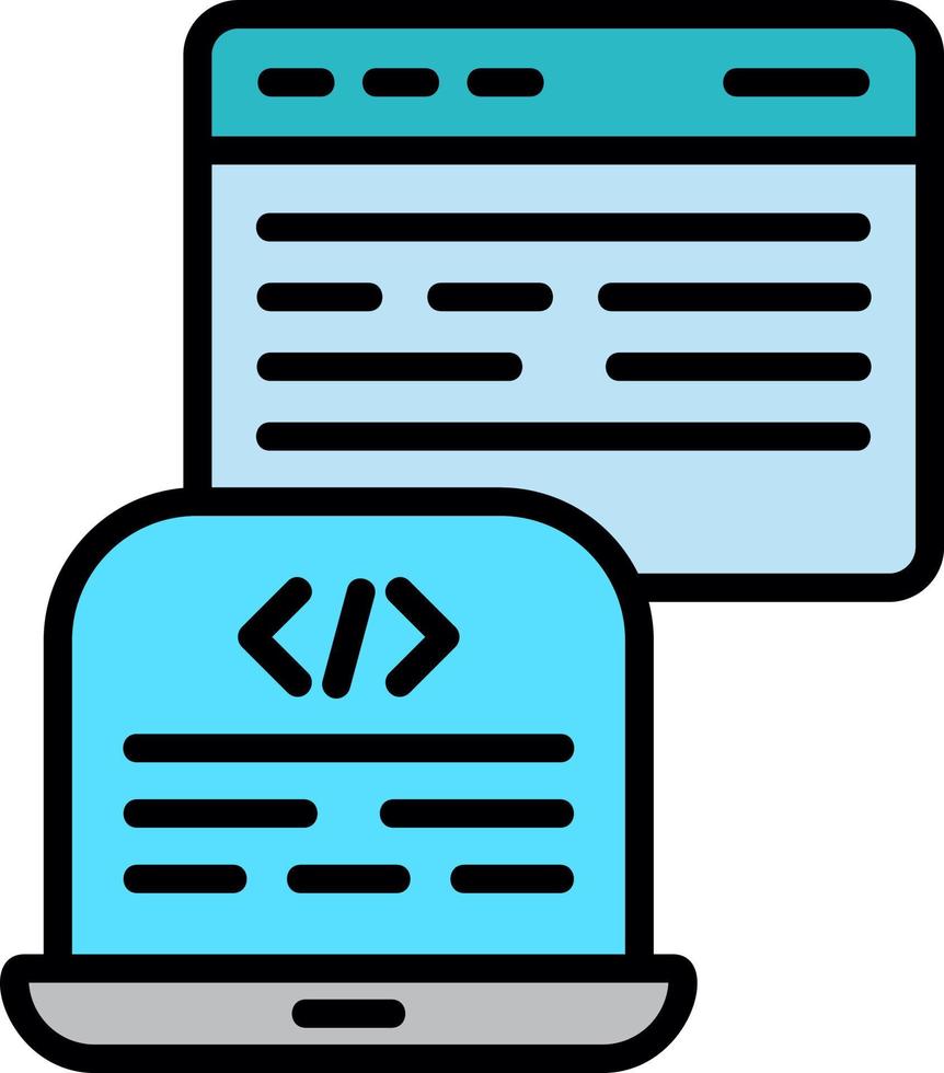 Backend Development Vector Icon Design 15801805 Vector Art at Vecteezy